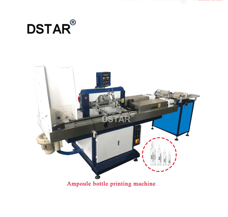Automatic Pharmaceutical Glass Ampoule Bottle Screen Printing Machine ...