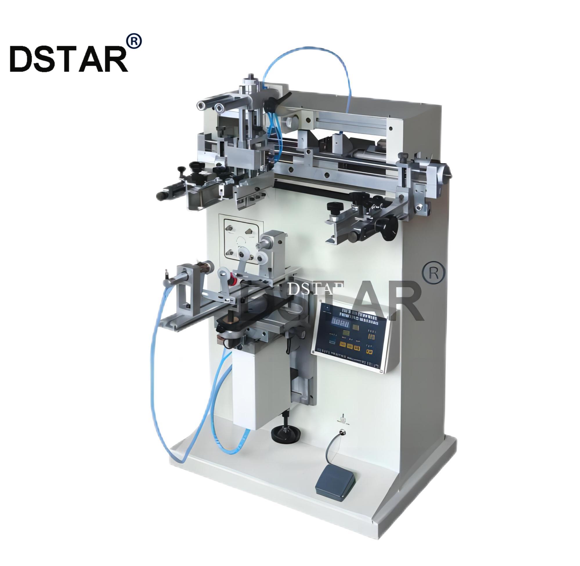 Curved Surface Bottle Screen Printing Machine for Cylindrical Product ...